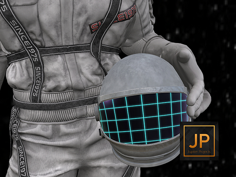 Second Life Marketplace - 09.[Since1975] Astro Helmet (For Hand) / Light